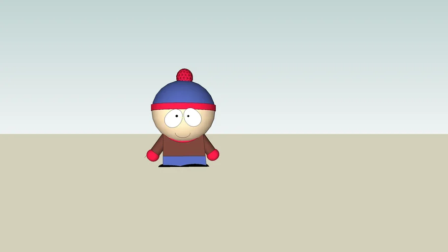 Stan from southpark 3D | 3D Warehouse