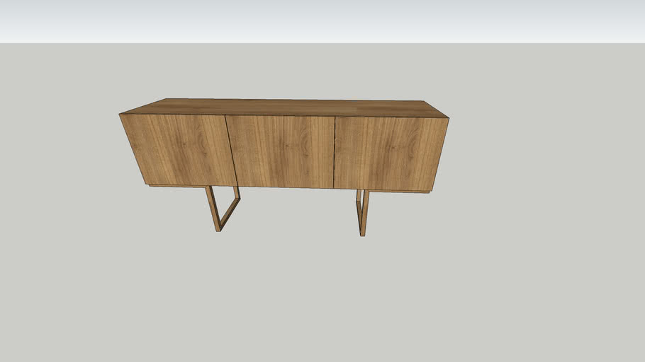 TV CONSOLE | 3D Warehouse