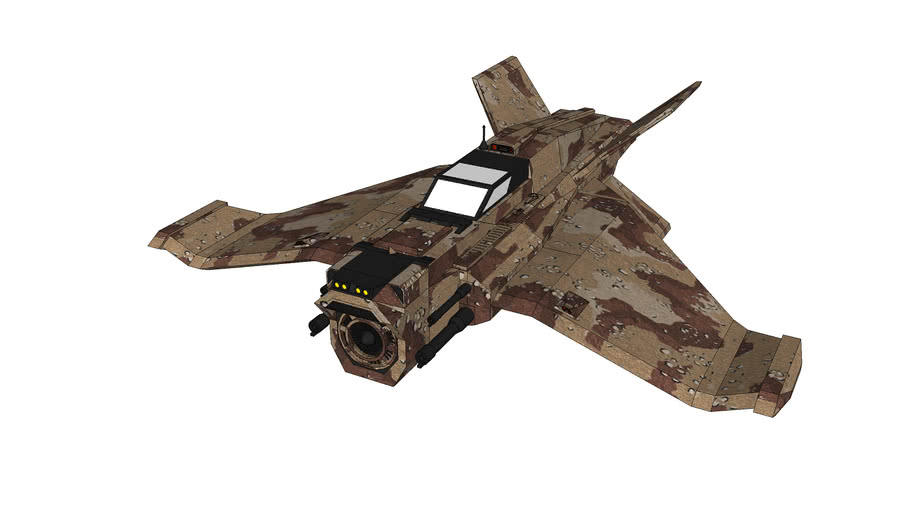 Voss Pattern Lightning Strike Fighter | 3D Warehouse