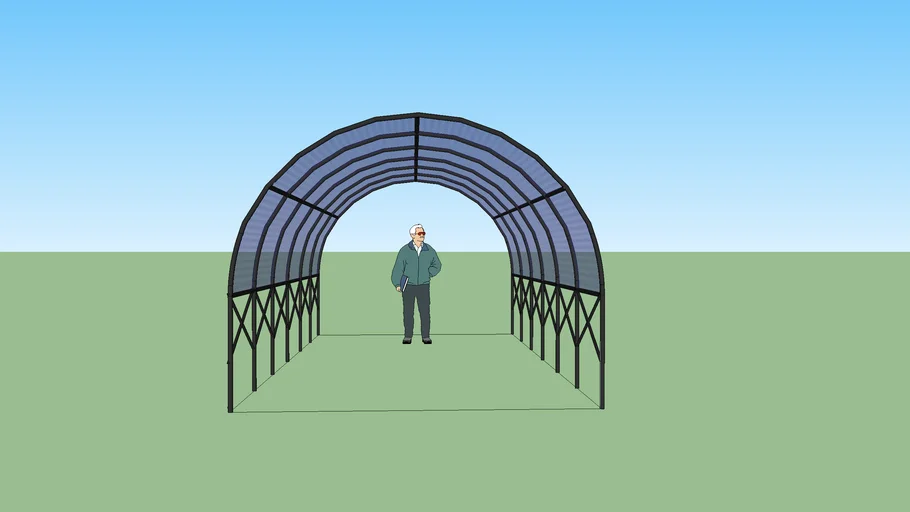 Hoop house | 3D Warehouse