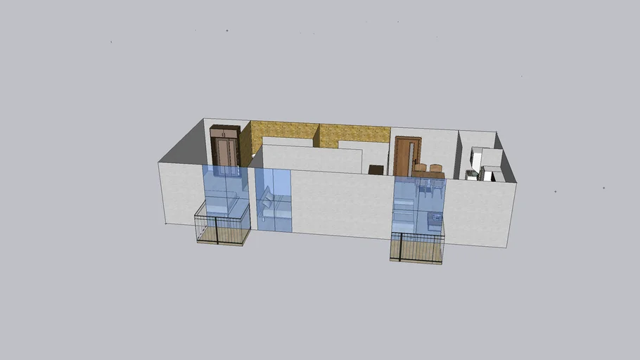 Departamento 201 Torre TUY | 3D Warehouse