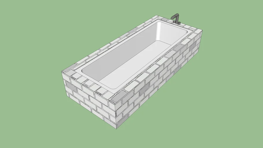 Modern Urban Tub | 3D Warehouse