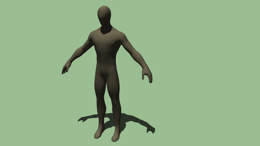 3D Creature Body (Made with ZBrush) | 3D Warehouse
