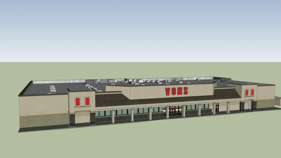 North Park Vons | 3D Warehouse