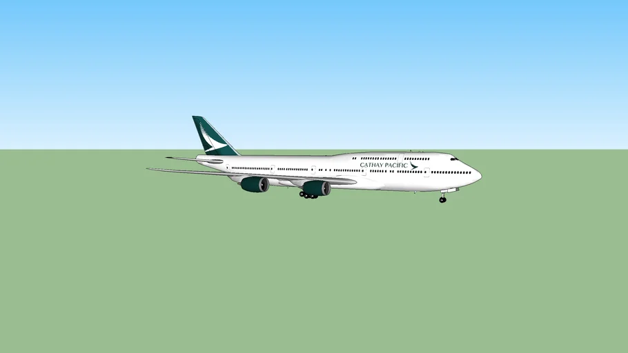 Cathay Pacific 748 Improved | 3D Warehouse