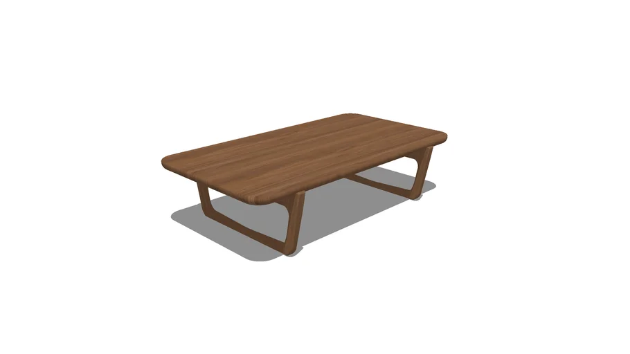 MESA DE CENTRO FRAME RETANGULAR | 3D Warehouse