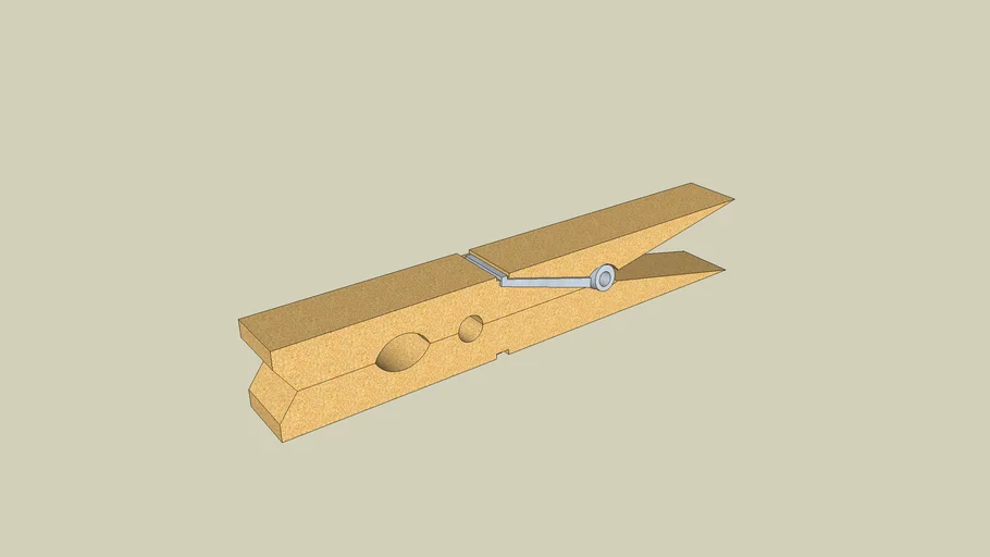 Clothespin | 3D Warehouse