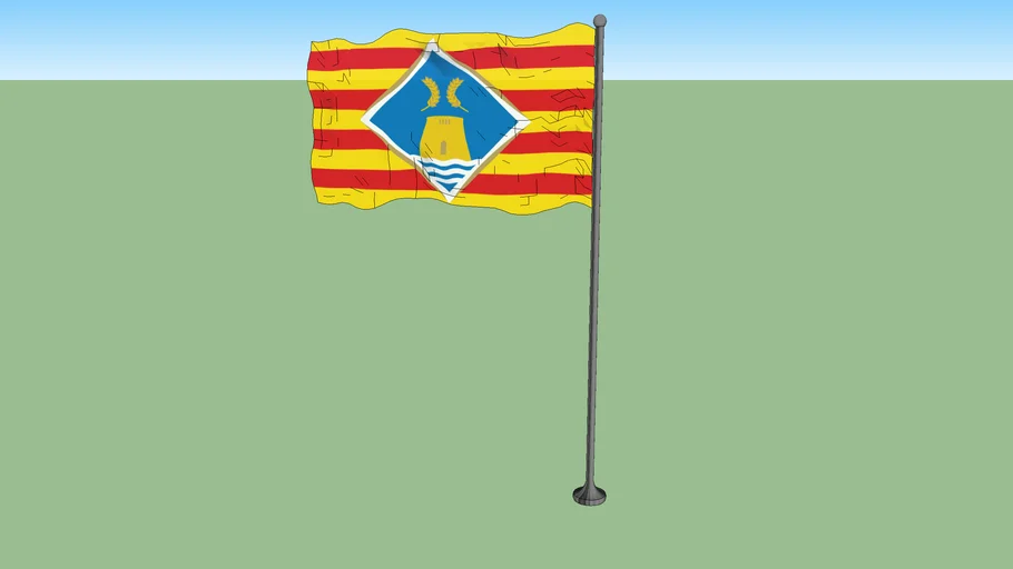 Flag of Formentera | 3D Warehouse