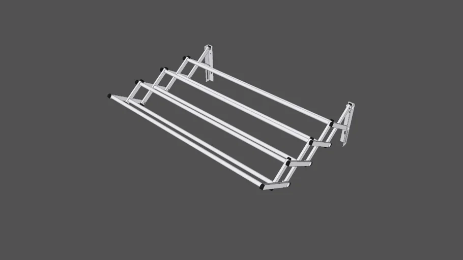 Stainless Hanger Rack | 3D Warehouse