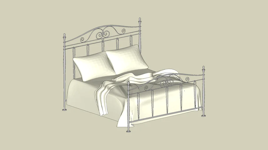 Antique Bed | 3D Warehouse