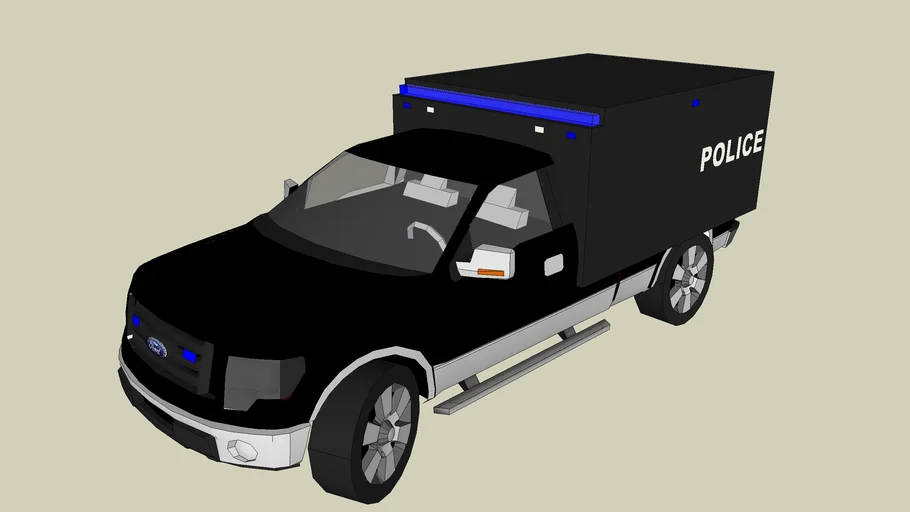 POLICE FORD F150 (SWAT UNIT/ K9 UNIT) | 3D Warehouse