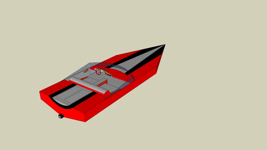 speedboat | 3D Warehouse