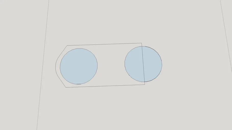 half part of fidget spinner | 3D Warehouse