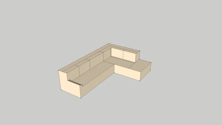 Sectional Sofa | 3D Warehouse