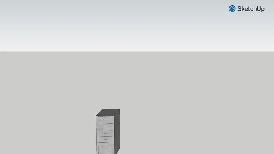 Drawer Unit | 3D Warehouse