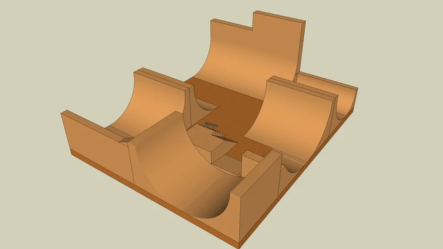 Tech Deck park | 3D Warehouse