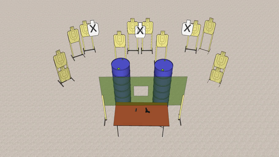 USPSA Stage - Jail House Encounter | 3D Warehouse