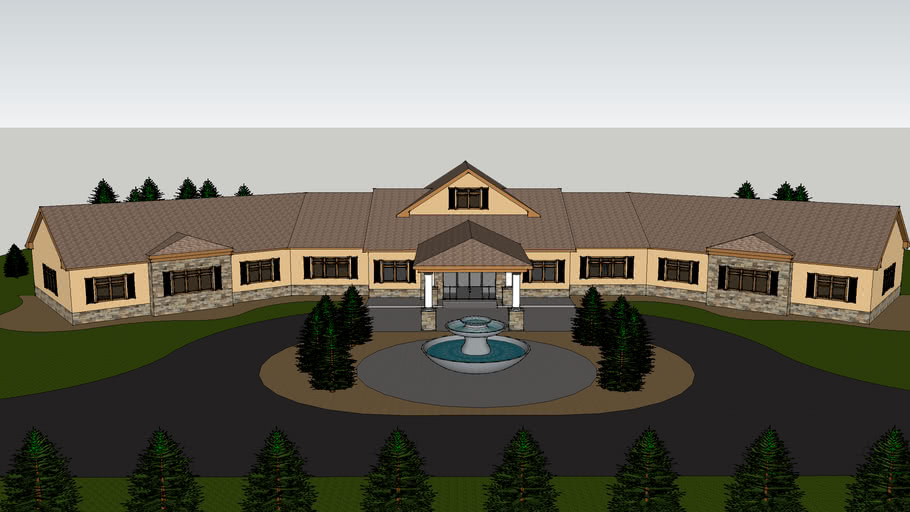 Golf Clubhouse | 3D Warehouse