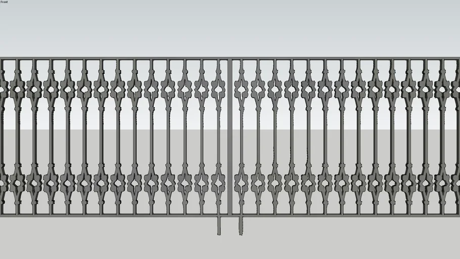 3.Balcony Railing | 3D Warehouse