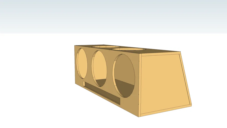 12' x 5 sub box | 3D Warehouse