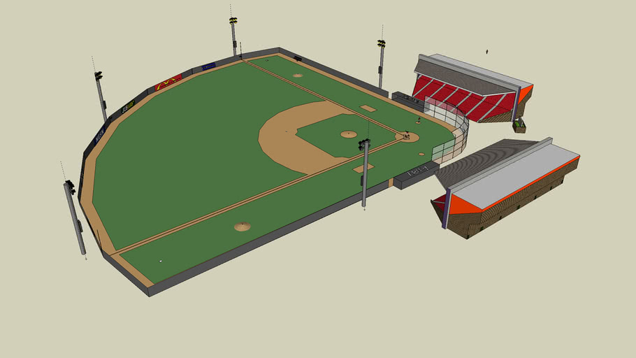 baseball field | 3D Warehouse