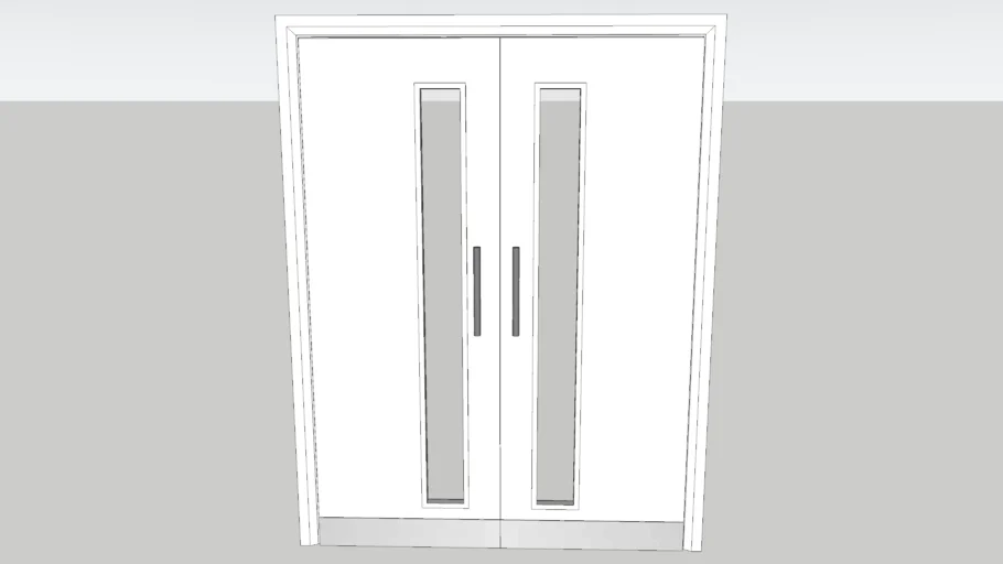 Double doors | 3D Warehouse
