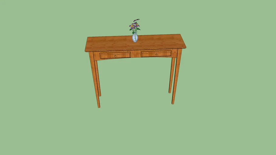 Wooden Table | 3D Warehouse