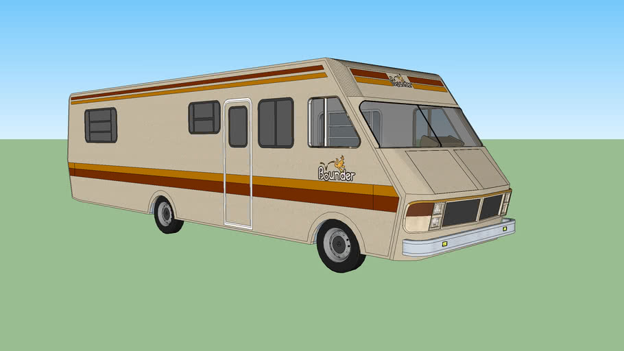1986 Fleetwood Bounder (Class 'A' motor home) (RV camper) | 3D Warehouse