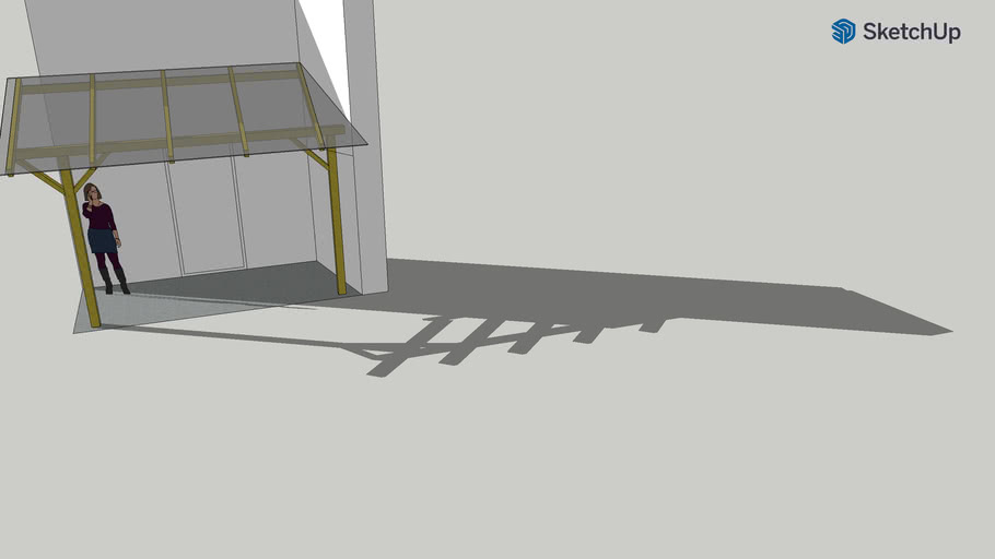 Polycarbonate roof | 3D Warehouse