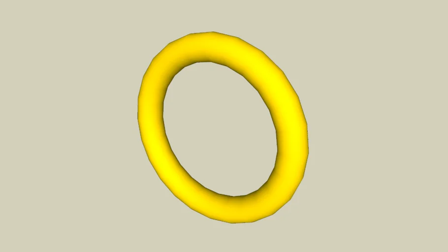 Sonic Ring | 3D Warehouse