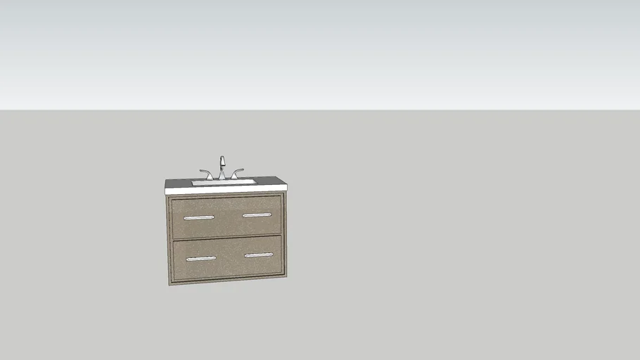 Floating Vanity | 3D Warehouse