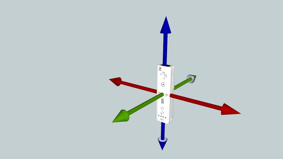 Wiimote on 3 axes | 3D Warehouse