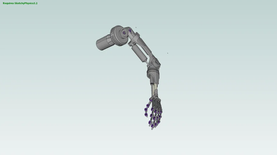 Terminator Arm & Hand | 3D Warehouse