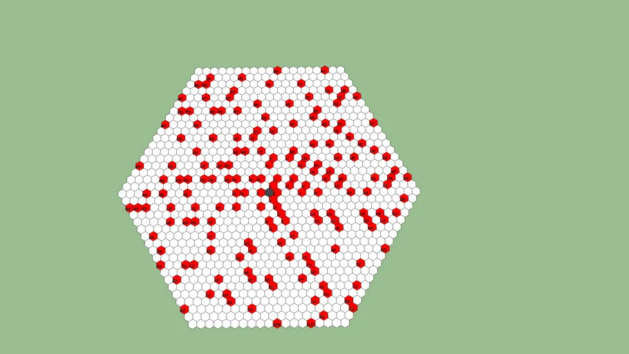 Hexagonal Ulam Spiral | 3D Warehouse