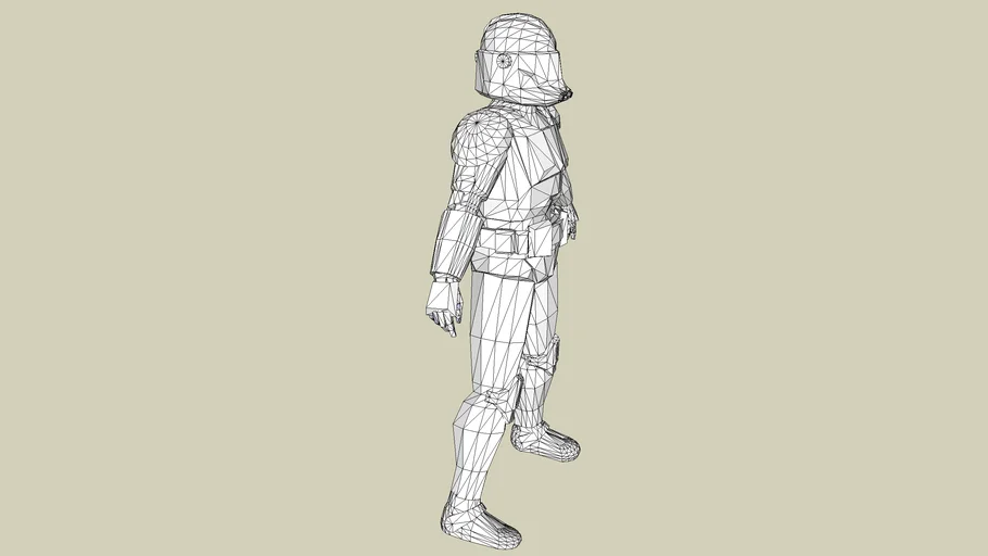 Clone trooper (SW:JKA) | 3D Warehouse