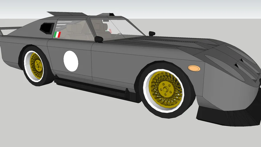 Sovrano Asterisco GT 1960s | 3D Warehouse