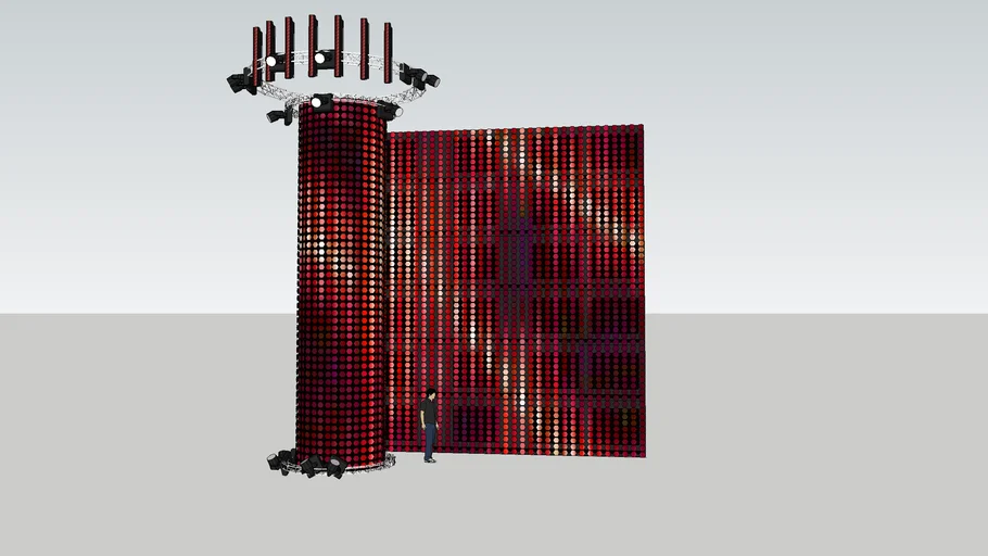 WWE LED Sets | 3D Warehouse