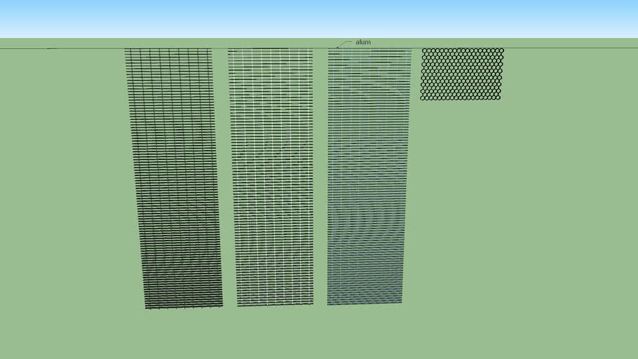 Bar Grating | 3D Warehouse