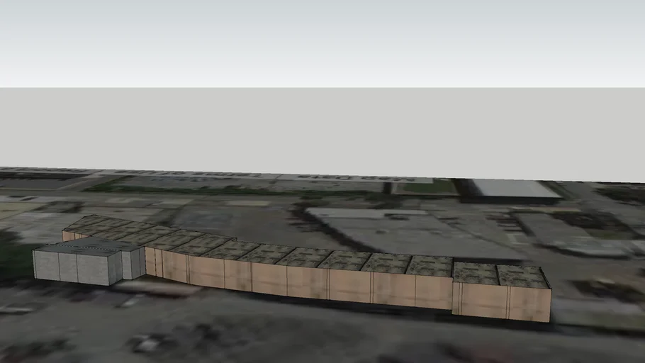 Curving Warehouse | 3D Warehouse