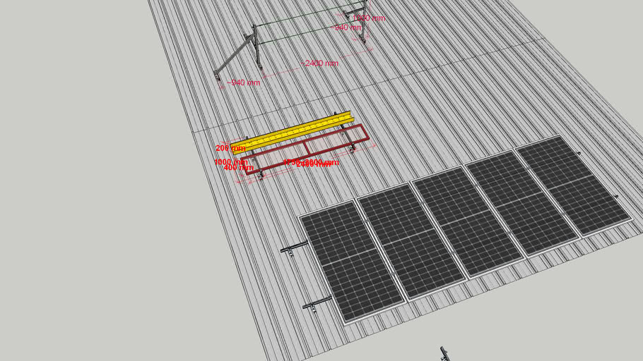 Solar Installation sample | 3D Warehouse