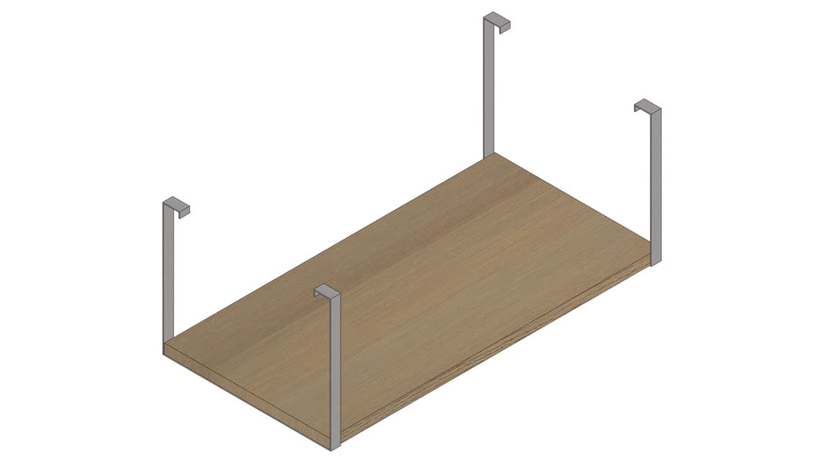 Prateleira central suspensa para CPU - PLU7459 | 3D Warehouse