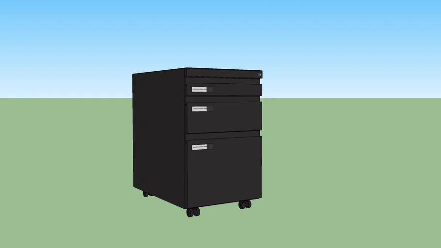 Desk_box | 3D Warehouse