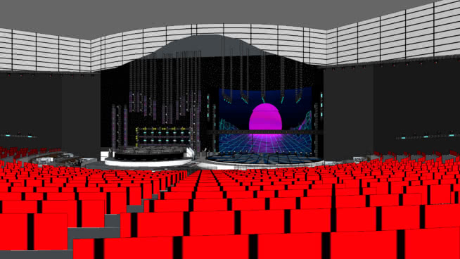 Junior/Eurovision Song Contest stage concept | 3D Warehouse