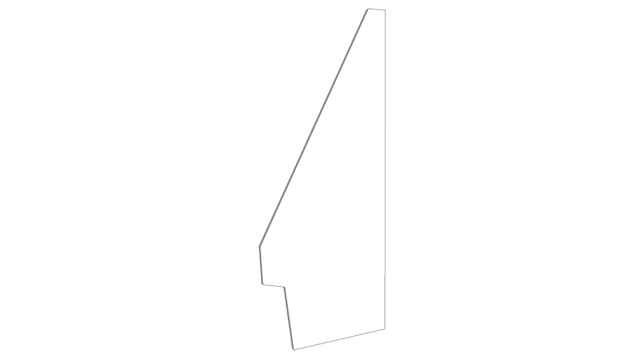 456 Armless Back Post | 3D Warehouse