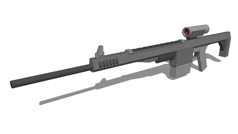 Sniper Rifle (Bolt Action) | 3D Warehouse