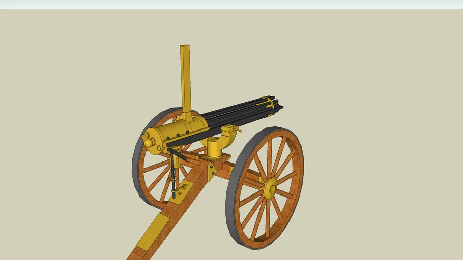 Gatling Gun | 3D Warehouse