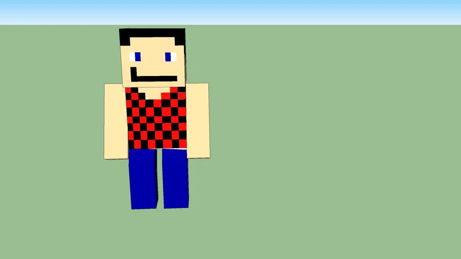 Minecraft guy | 3D Warehouse