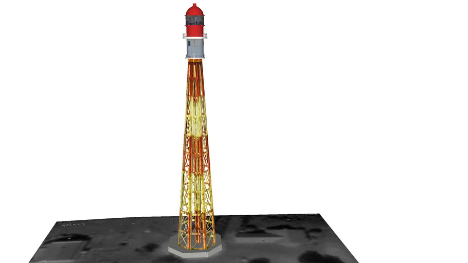 Faro Recalada a Bahia Blanca - Monte Hermoso | 3D Warehouse