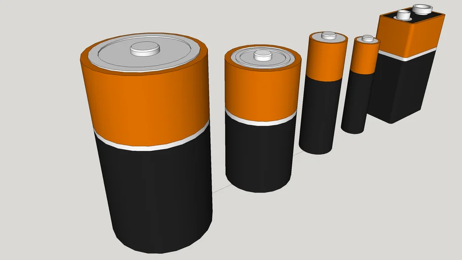 Batteries | 3D Warehouse
