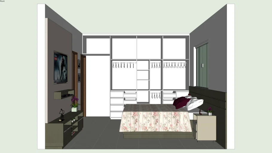 Quarto casal | 3D Warehouse